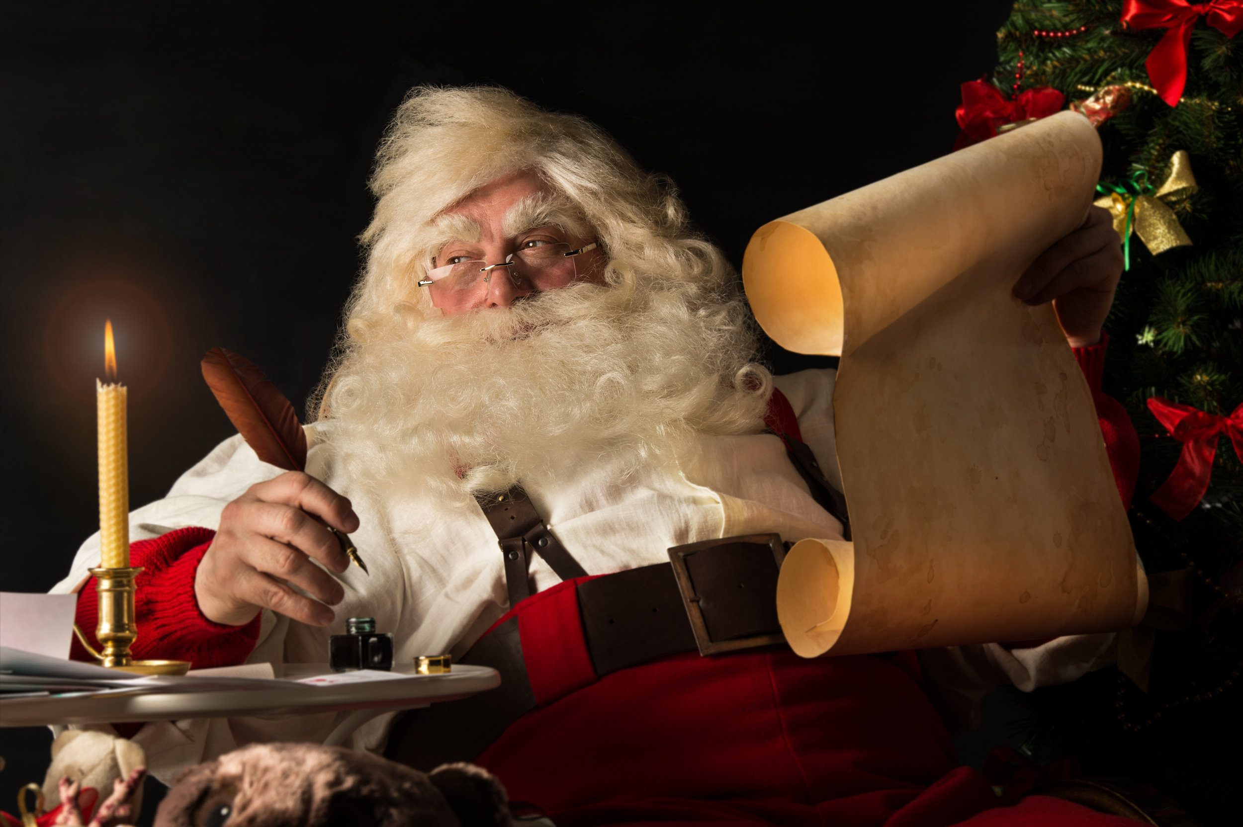 Santa Claus is the real thing*...or is he? - DWH Creative